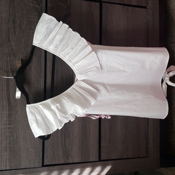 kate spade | Tops | White Kate Spade Blouse | Poshmark